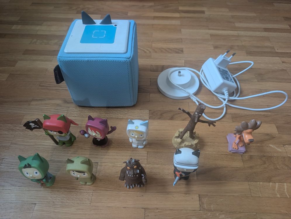 Toniebox mit 6 Kreativ-Tonies und Grüffalo, Stockmann, Löwe (Gebraucht ...