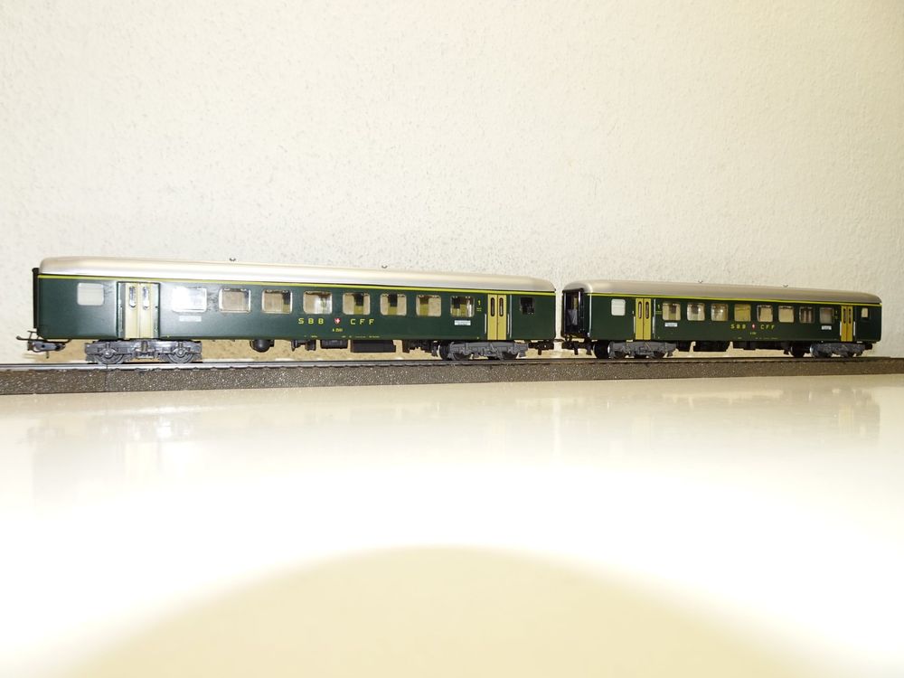 2 Märklin Personenwagen SBB A2561 4066 HO (13) | Kaufen auf Ricardo