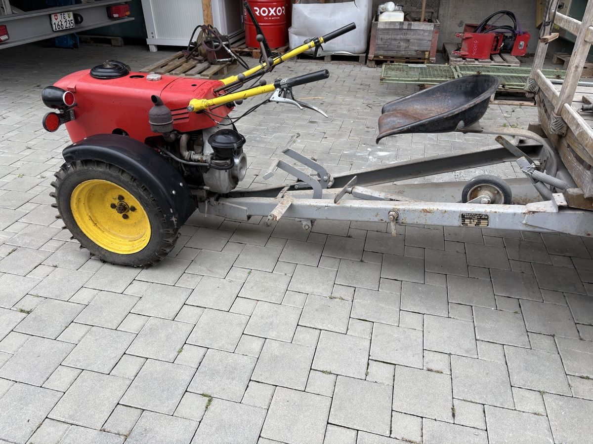 Motrac Oldtimer Einachser mit Anhänger, Top Zustand! (Gebraucht) in ...