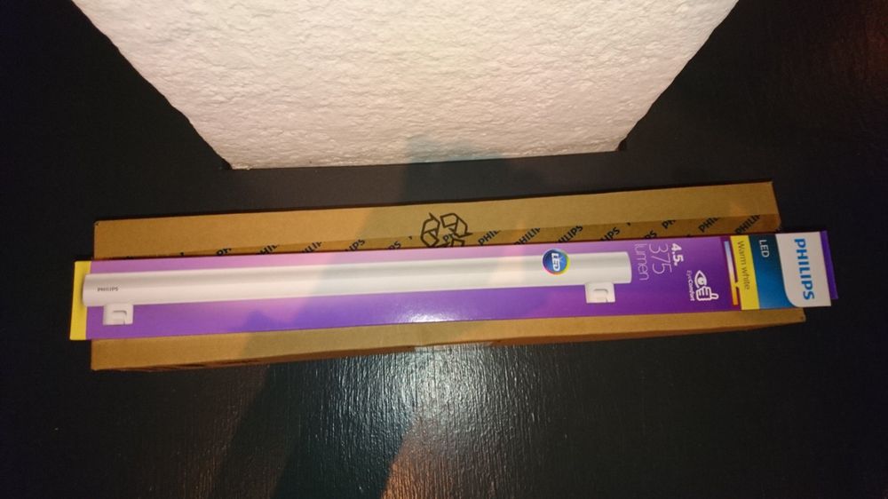 4 x PHILIPS Linienlampe LED 500 mm. Sockel S14 S. 4.5 Watt. (Neu und ...