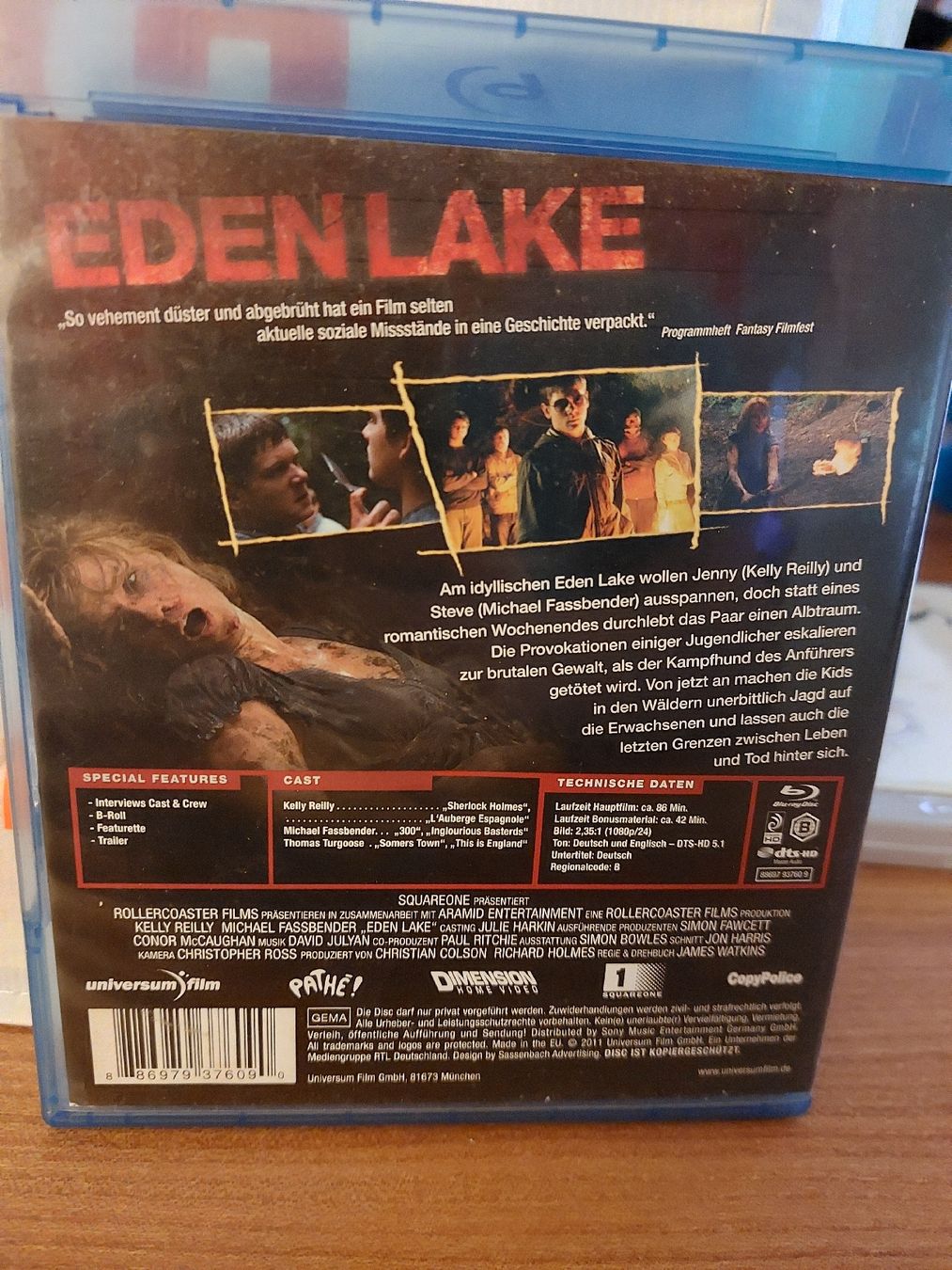 Eden Lake (Blu-ray) – Top Zustand, Horrorfilm für kalte Tage (Gebraucht ...