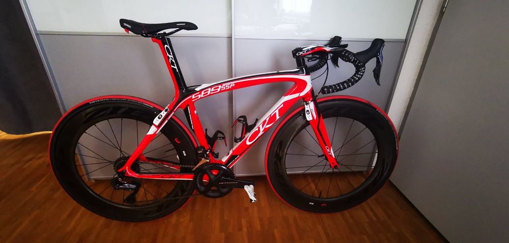 CKT 589-SSP Carbon Rennrad / ULTEGRA DI2 / ZIPP 808 (Gebraucht) in für ...