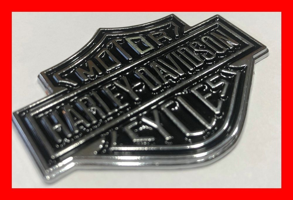 Harley Davidson Metallbadge Motorrad Abzeichen Emblem Patch (Neu und ...