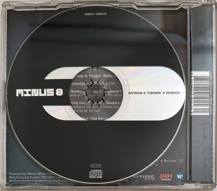 Minus 8 – Badman & Throbin' | Kaufen auf Ricardo
