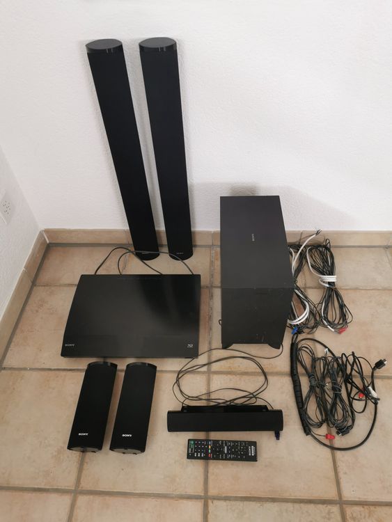 Sony; Blue-Ray Player & Dolby Surround System inkl. Kabel (Gebraucht ...