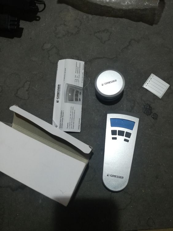 Griesser Handsender 1Kanal grau zu Storen und Rolladen (Neu und originalverpackt) in Rapperswil ...