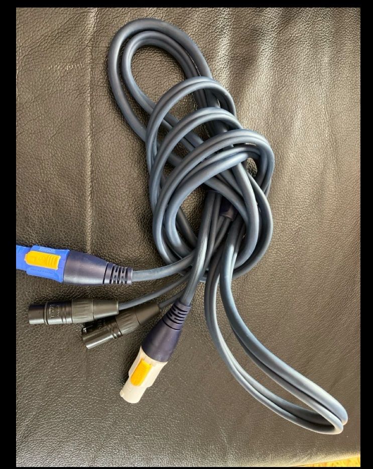 Câble DAP-Audio FP20 hybride power pro & 3-pin xlr-dmx 3m. (Neu (gemäss ...