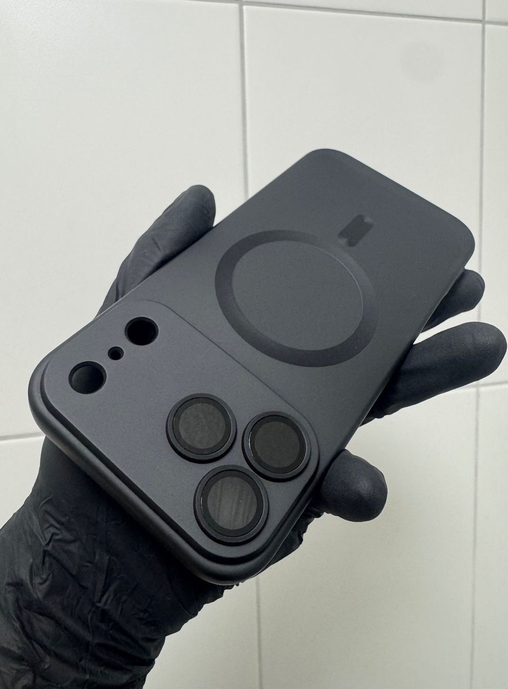 Coque Mate iPhone 17 PRO MAX + 2 glass transparent + privacy (Neu und ...