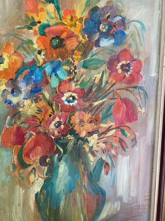 Gemälde / Öl auf Leinwand / Stillleben | Kaufen auf Ricardo