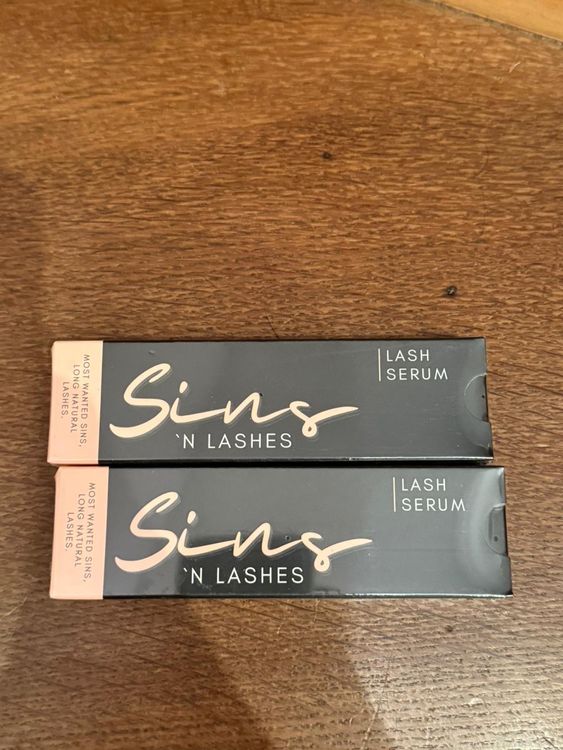 2x SINS 'N LASHES WIMPERNSERUM | Kaufen auf Ricardo