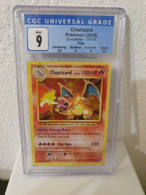 Charizard CGC 9 | Kaufen auf Ricardo