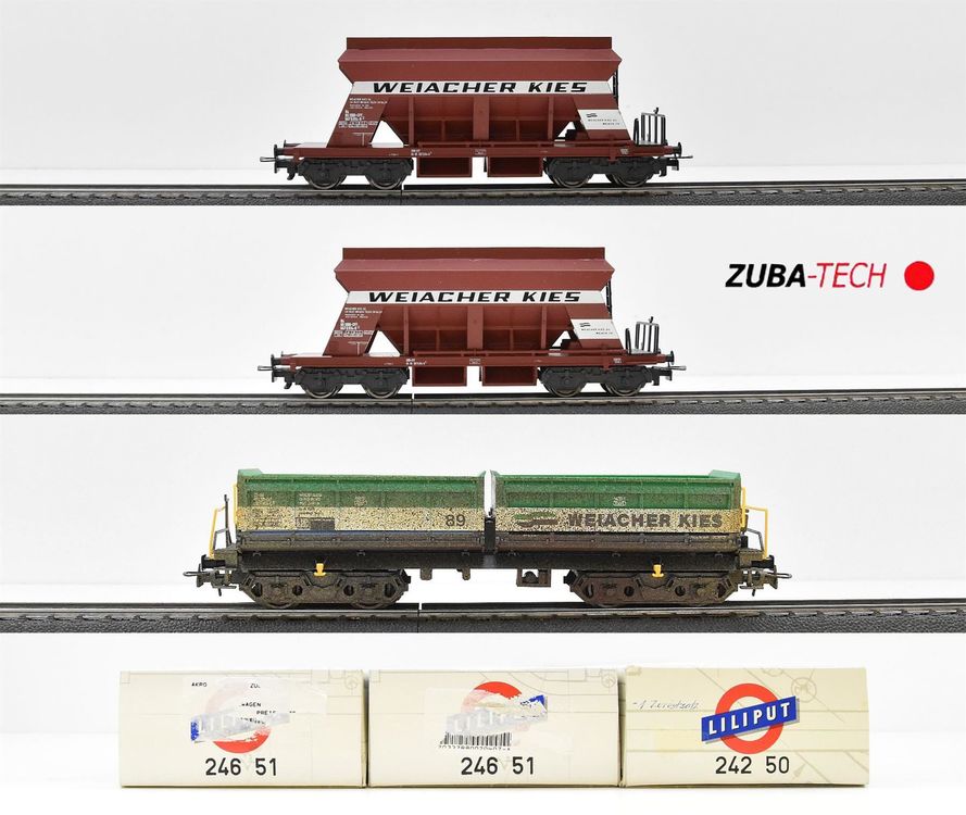 Liliput 3x Güterwagen der SBB H0 GS OVP (Gebraucht) in St. Gallen für CHF 34 – mit Lieferung auf ...
