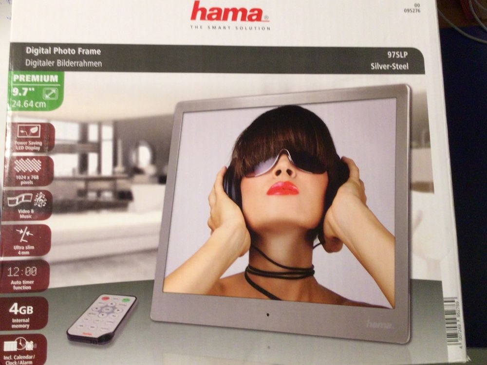Digitaler Bilderrahmen hama, 9,7“ (Neu und originalverpackt) in Buchs ...