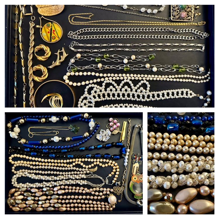 Vintage Schmuck Lot, einige perfekt, einige kleinen Mängeln (Gebraucht ...