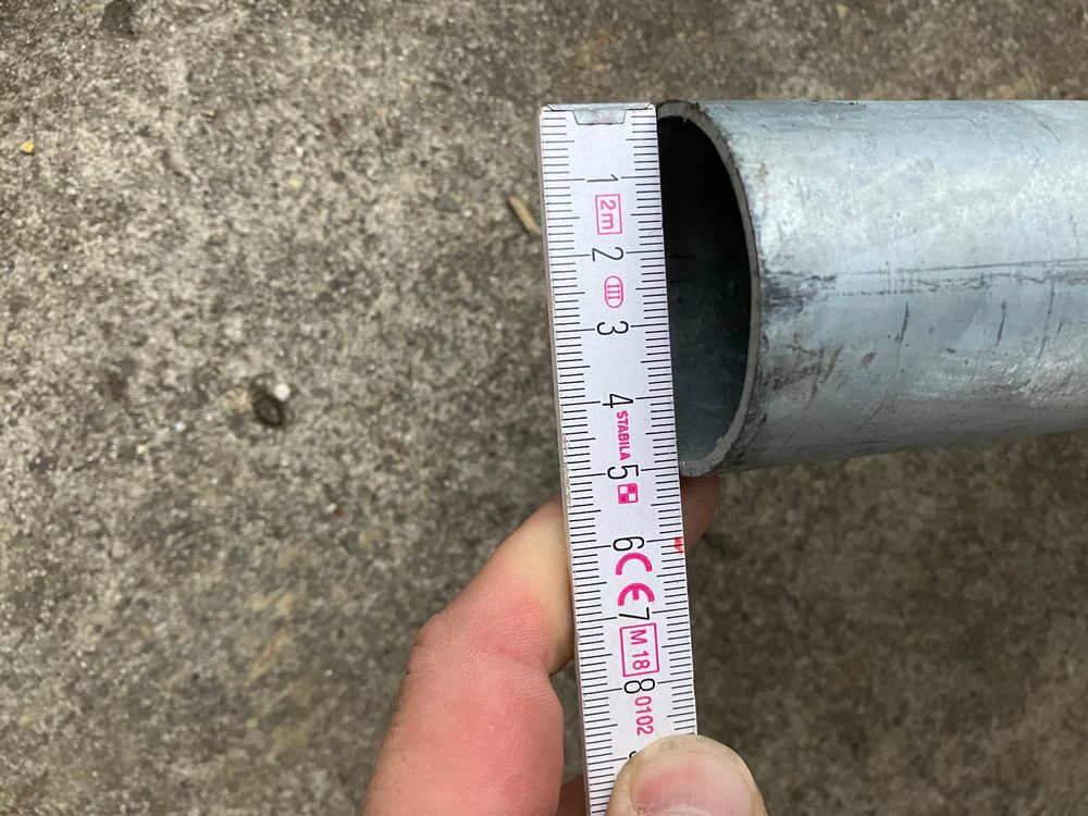 Gerüstrohr, Metallrohr, Stahlrohr (Gebraucht) in Obermumpf für CHF 20 ...
