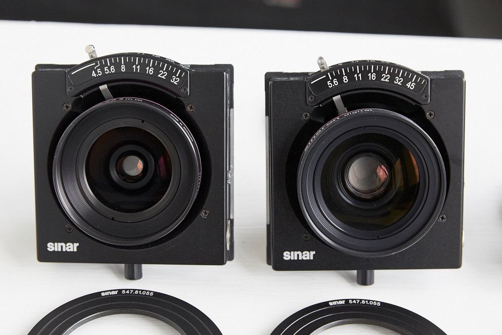 Sinar p3, Back evolution 75H, 4 Objektive, 3 Balgen etc. (Gebraucht) in ...