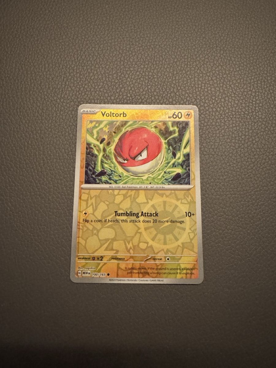 Pokemon MEW 151 EN Voltorb 100/165 RH (Neu (gemäss Beschreibung)) in ...