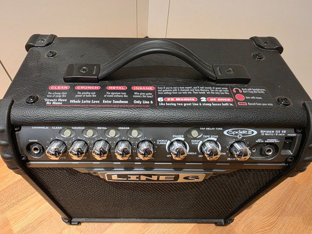 Gitarrenverstärker Line 6 Spider III 15 (Gebraucht) in Liestal für CHF ...