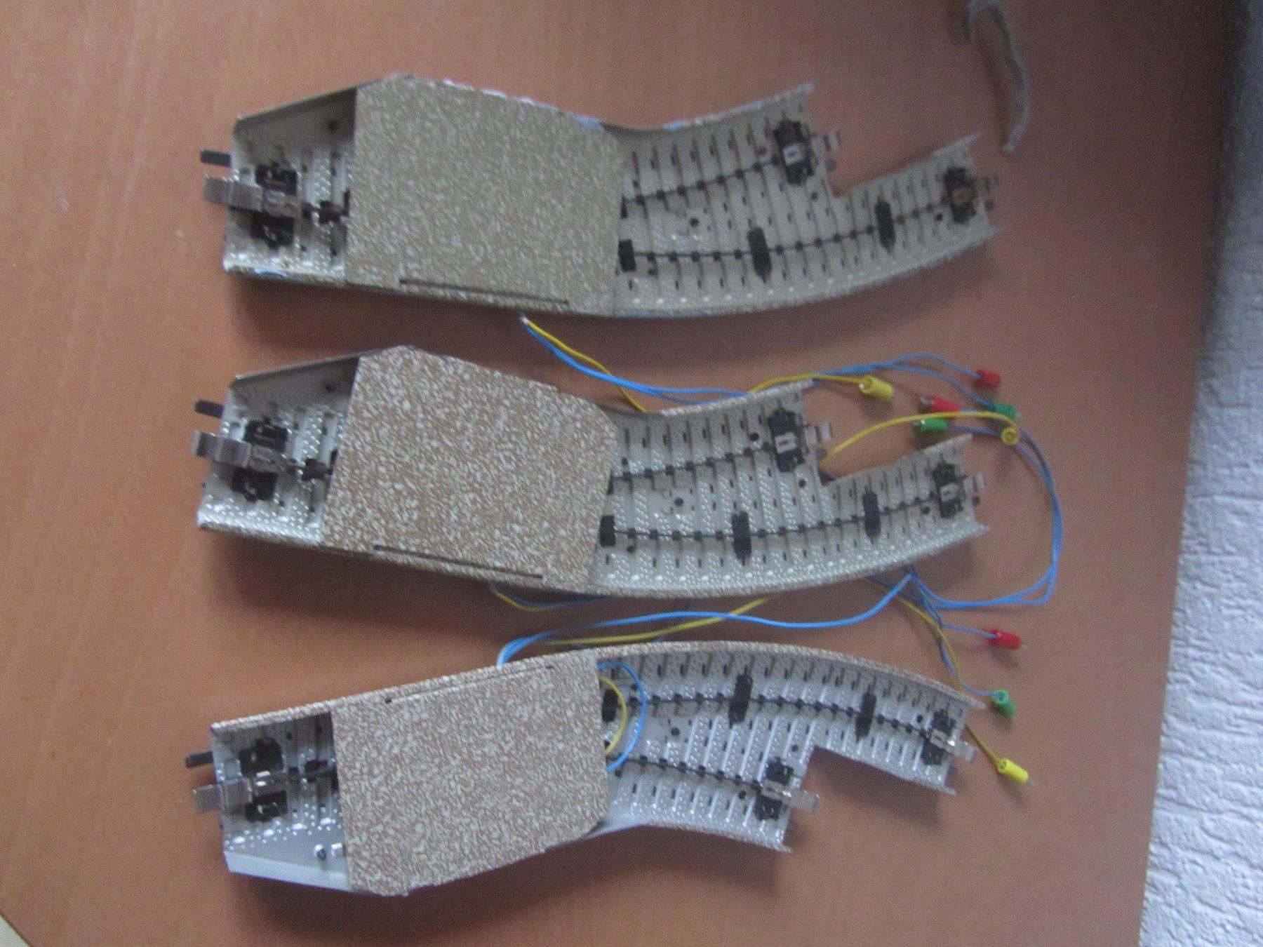 Märklin HO 5140 / 2x 5142 Bogen-Weiche R + 1x5141 Links (D'occasion) à ...