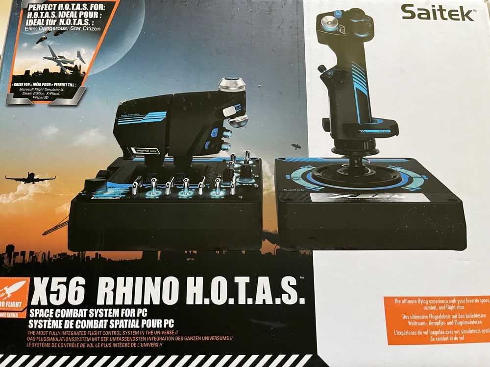 Logitech G X56 „Pro Flight System“ (1. Hand!) (Gebraucht) in Diegten ...