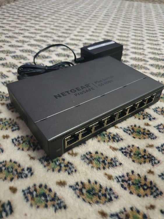 8-Port Gigabit Switch NETGEAR Plus GS108Ev3 (Gebraucht) in Zürich für ...