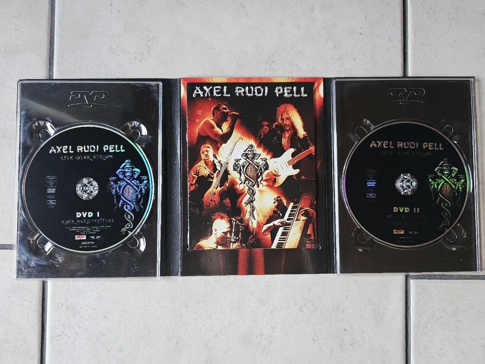 Axel Rudi Pell - Live Over Europe / 2 DVD's (Gebraucht) in Schneisingen ...