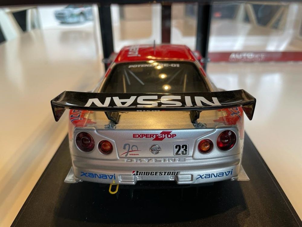 AUTOART 1:18 Nissan Skyline NISMO GT-R E34 Xanavi JGTC GT500 | Kaufen auf Ricardo