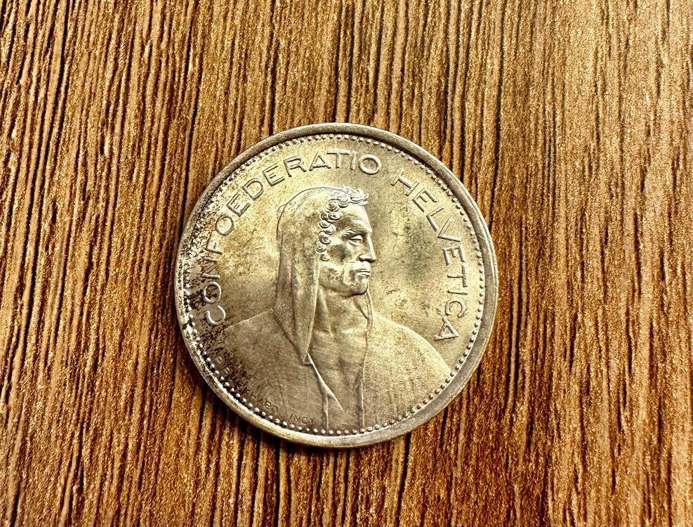 CHF 5 Franken Silbermünze von 1969 (Gebraucht) in Thun für CHF 9 – mit Lieferung auf Ricardo kaufen