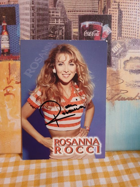 Rosanna Rocci Autogrammkarte, signiert, Rarität fuer Samm... (Gebraucht ...