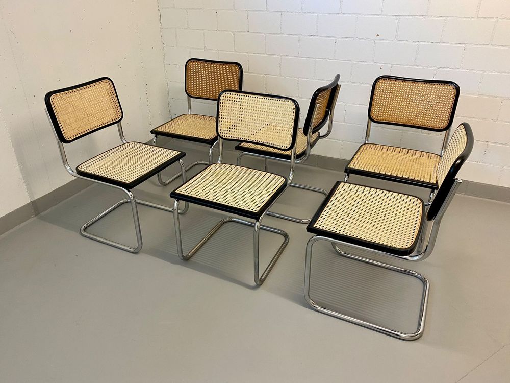 Marcel Breuer Freischwinger 6 Stühle S 32 V (Gebraucht) in Lustmühle für CHF 710 – nur Abholung ...