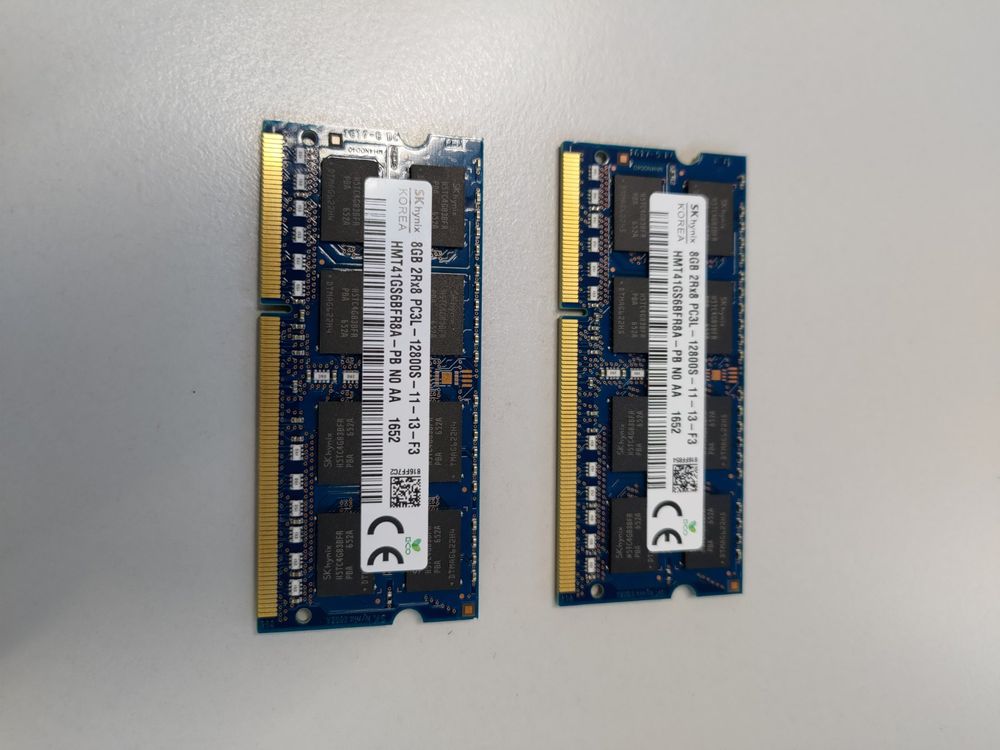 Hynix 16gb Ddr3 Ram 2x8gb Kit Ungetestet Defekt In Rotkreuz Für Chf