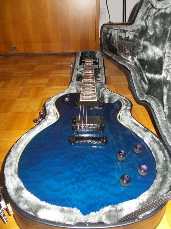 Epiphone LP Custom Prophecy Plus Midnight Sapphire (Gebraucht) in ...