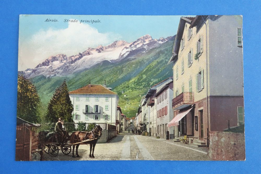 AIROLO - Strada principale - ca. 1910 - Feldpost | Kaufen auf Ricardo