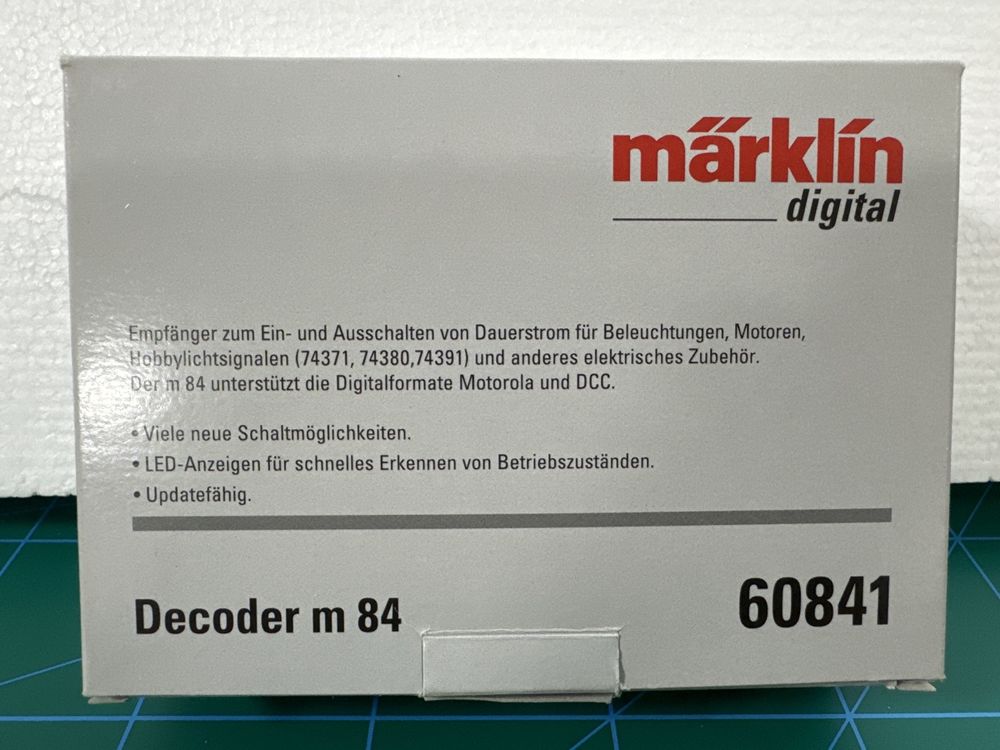 Märklin Digital Decoder m 84 60841 (Neu und originalverpackt) in Füllinsdorf für CHF 35 – mit ...