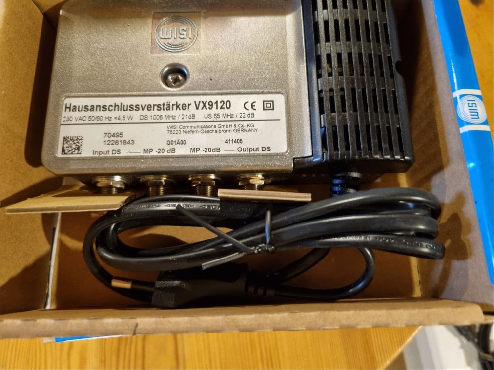 Wisi VX9120 Hausanschlussverstärker | Kaufen auf Ricardo