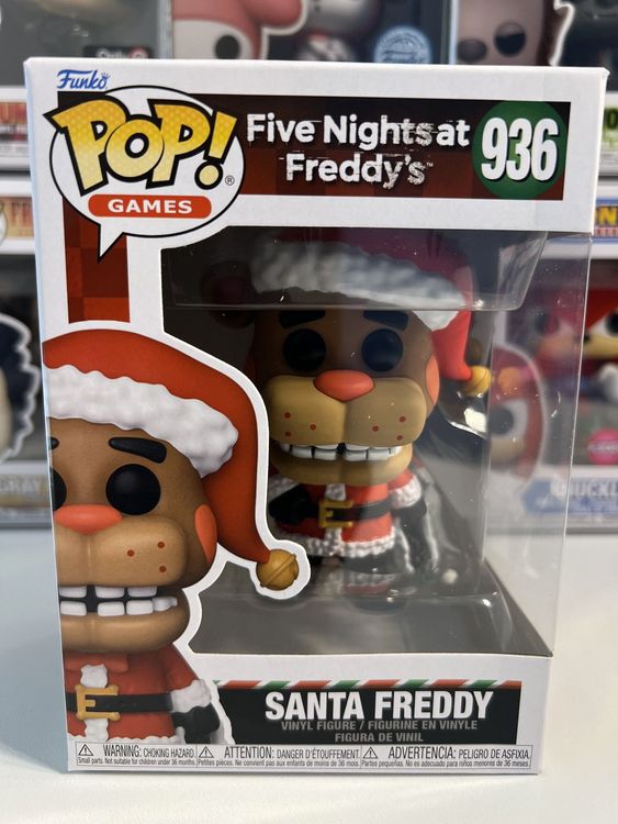 Funko POP! Games Five Nights at Freddy's Santa Freddy (Neuf avec ...