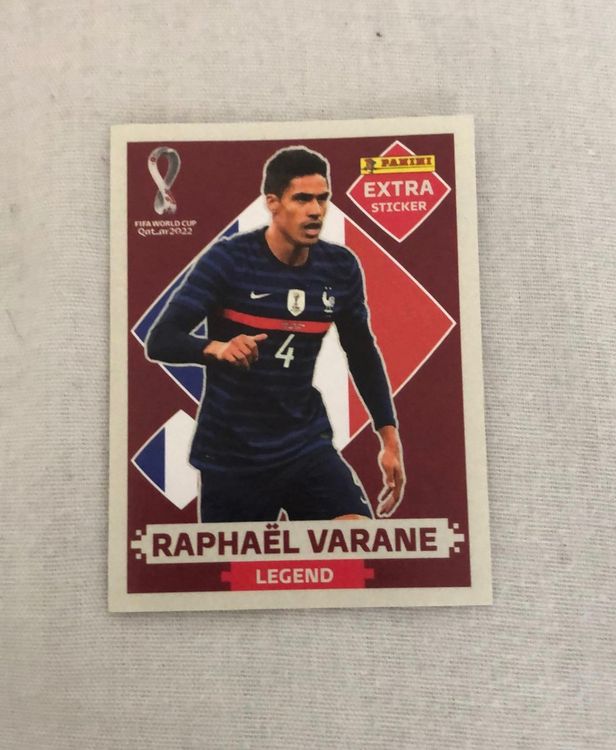 Varane Extra Sticker Panini Qatar 2022 (Neu (gemäss Beschreibung)) in St. Gallen für CHF 10 ...