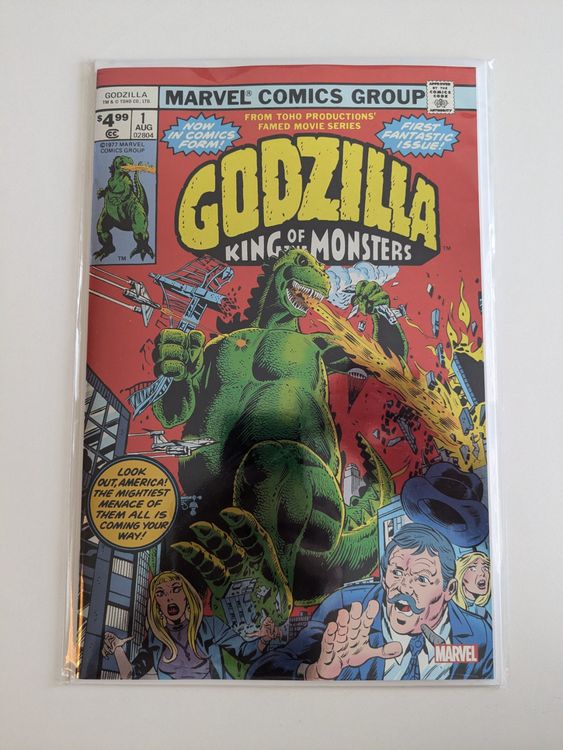 Marvel Comics Godzilla King of the Monsters Holo Comic Book | Kaufen ...