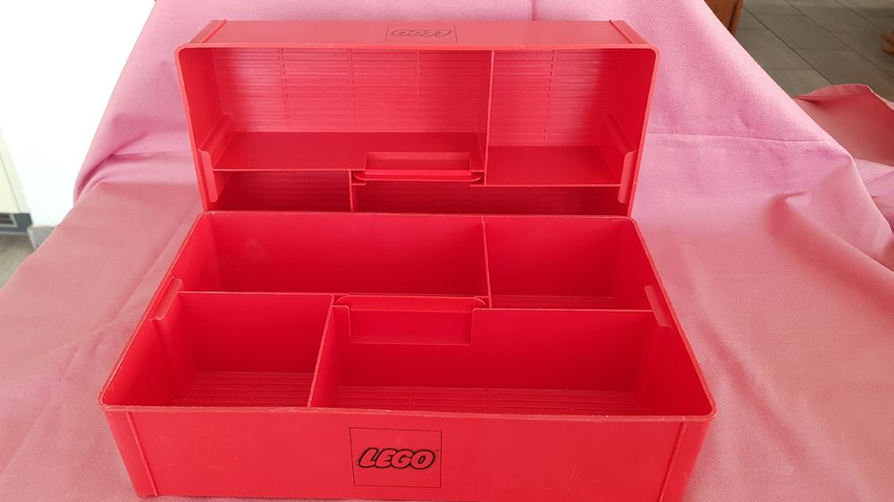 2 Lego Sortierbox Rot (Gebraucht) in Safnern für CHF 20 – mit Lieferung auf Ricardo kaufen