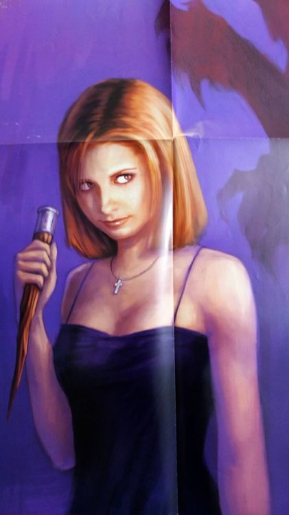 BUFFY VAMPIRE SLAYER PROMO POSTER SAN DIEGO COMIC CON 2002 (Neu (gemäss ...