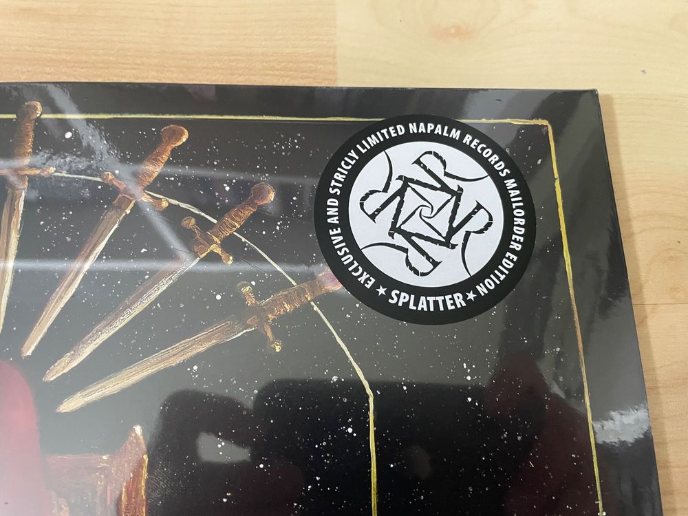 Crypta Shades Of Sorrow Red Yellow Black Splatter Vinyl 500 | Kaufen ...