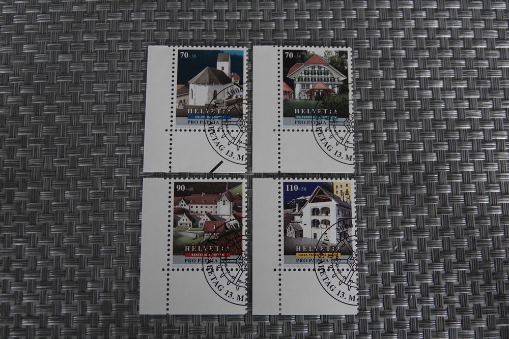 Pro Patria "Kulturgüter & Landschaften II" 1997 ET-Stempel | Kaufen auf Ricardo