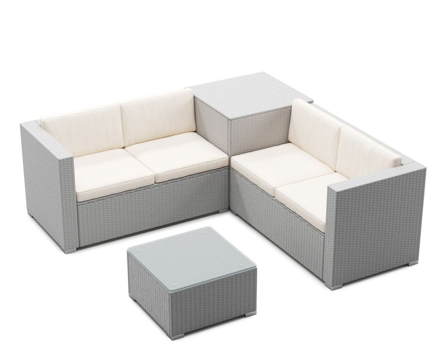 Kissen Fur Rattan Lounge