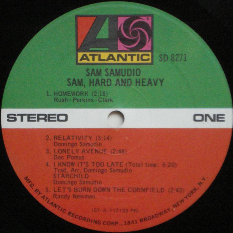 Sam Samudio - Sam, Hard & Heavy (Gebraucht) in La Ferrière für CHF 22 ...