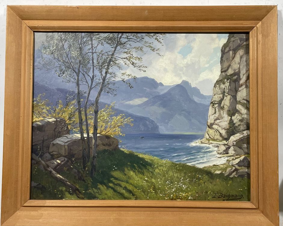 Jakob Edwin Bachmann (1873-1957) Gemälde (Gebraucht) in Root für CHF 355 – mit Lieferung auf ...
