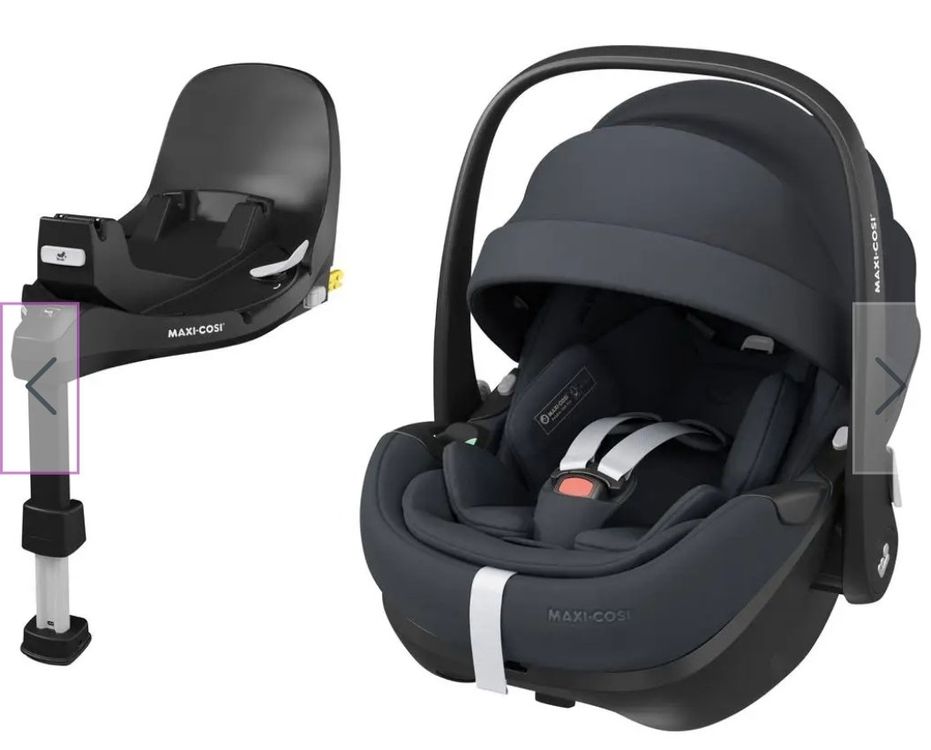 Maxi Cosi Pebble 360 Pro mit Familyfix essential graphite (Neu (gemäss ...