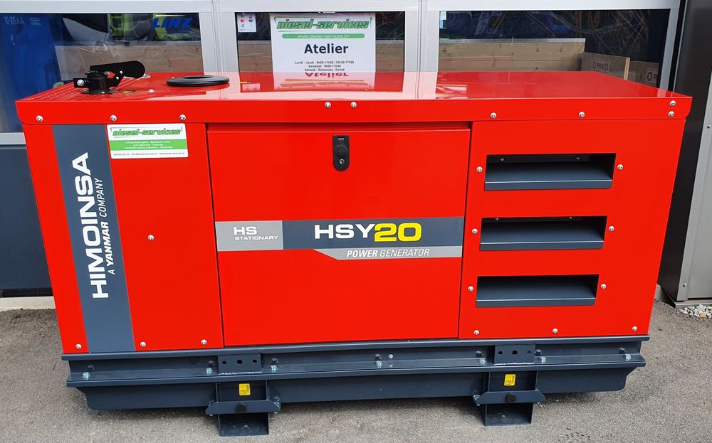 Groupe électrogène / Stromzeuger Himoinsa HSY-20 (Neu und ...