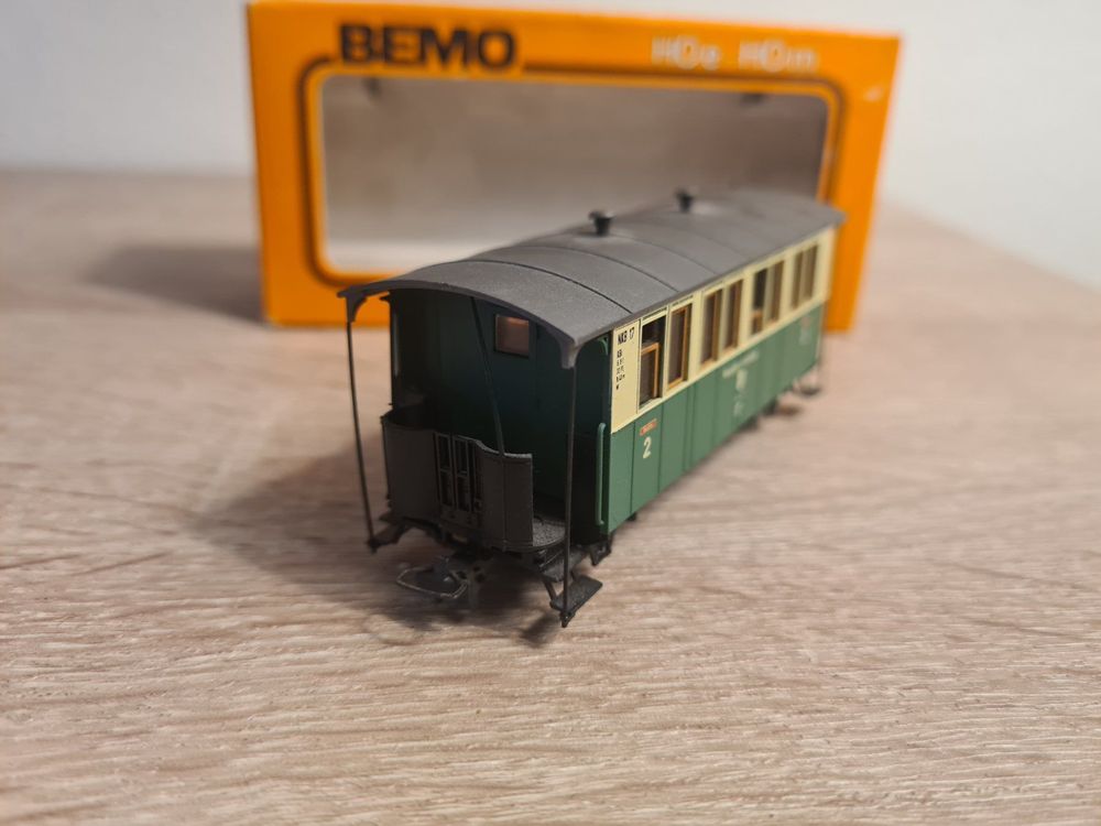 Bemo 3101 Personenwagen 2.Kl NKB HOe (Gebraucht) in St-Aubin-Sauges für ...