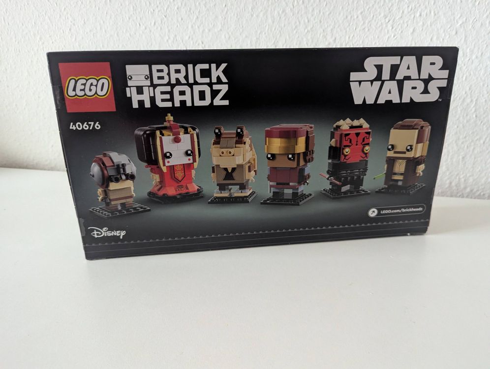 LEGO Star Wars BrickHeadz 40676 The Phantom Menace NEU (Neu und ...