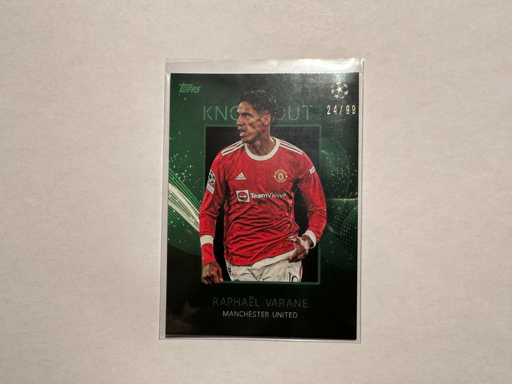 2022 Topps Knockout Raphael Varane /99 (Gebraucht) in Hagendorn für CHF ...